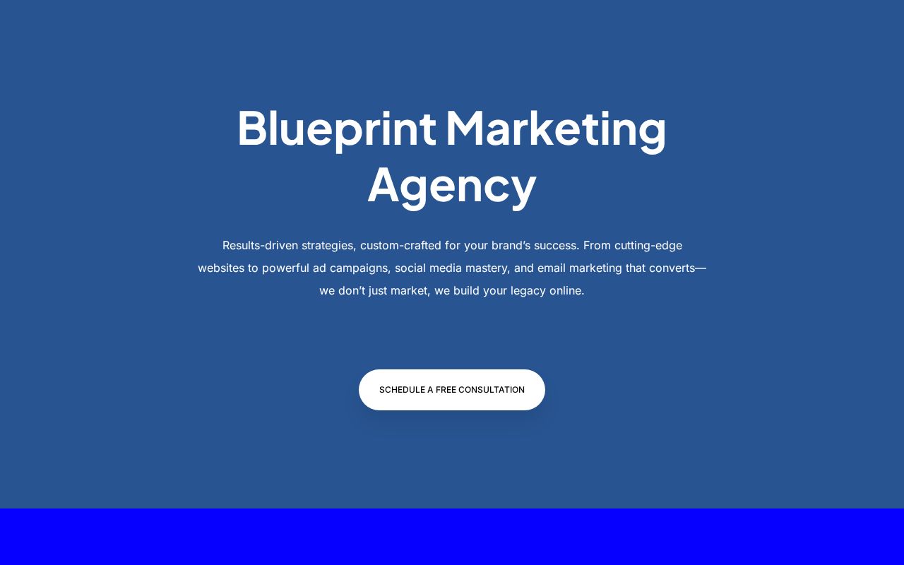 Blueprint Marketing Agency